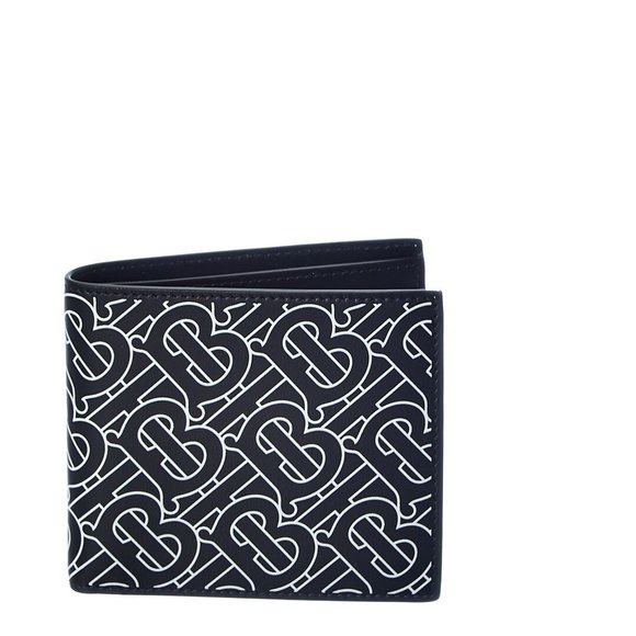 Burberry | Accessories | Burberry Monogram Print Leather Bifold Wallet ...
